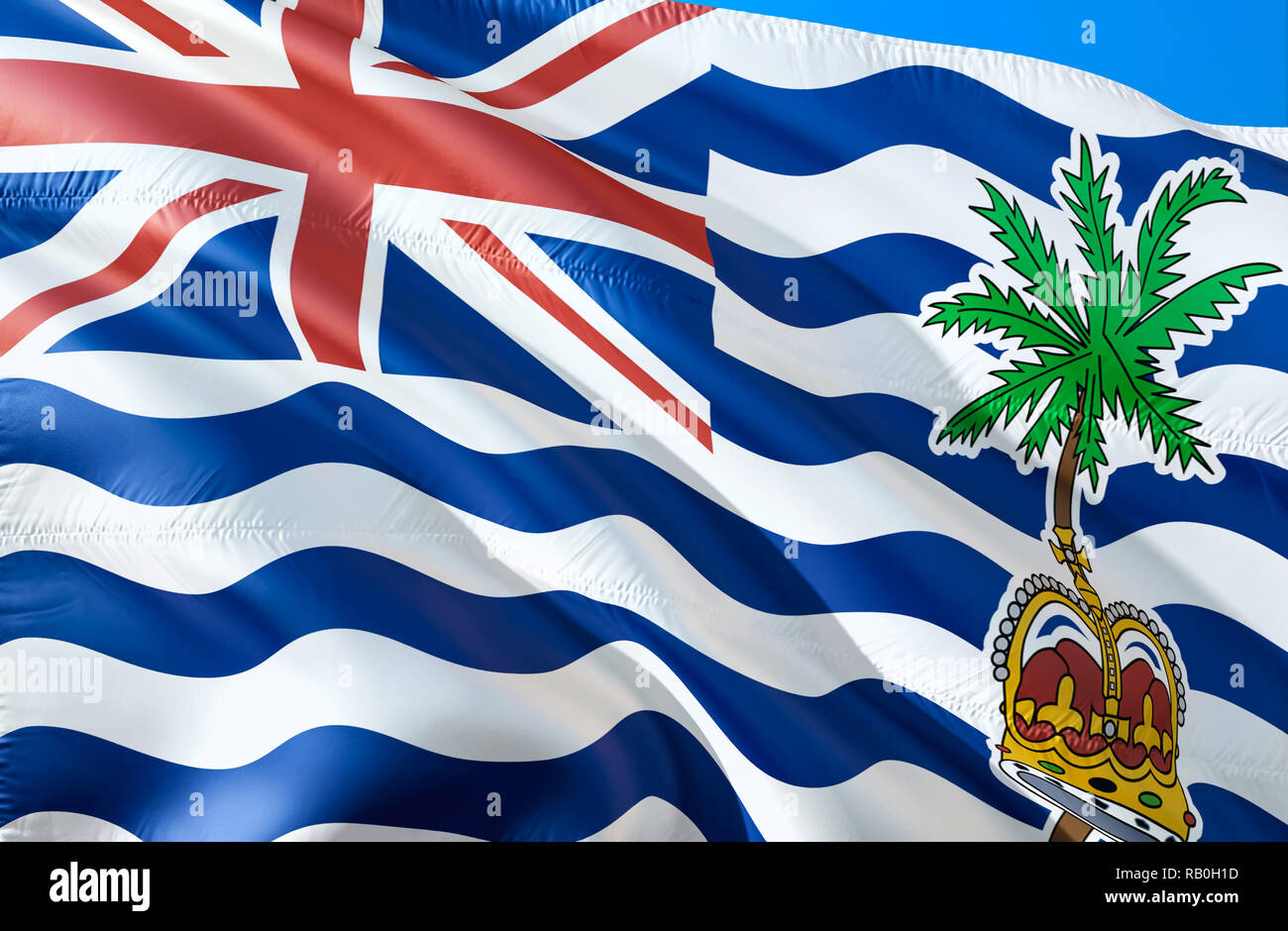 British Indian Ocean Territory Flag High Resolution Stock Photography ...