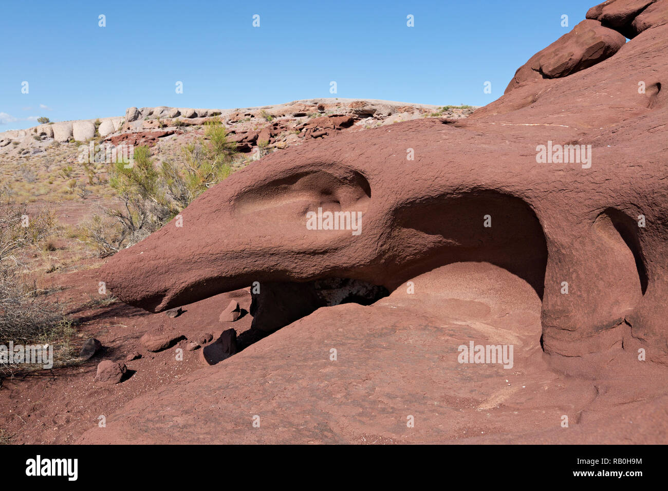 Volcanic rock formations known as Katutau Mountains in Kazakhstan Stock ...
