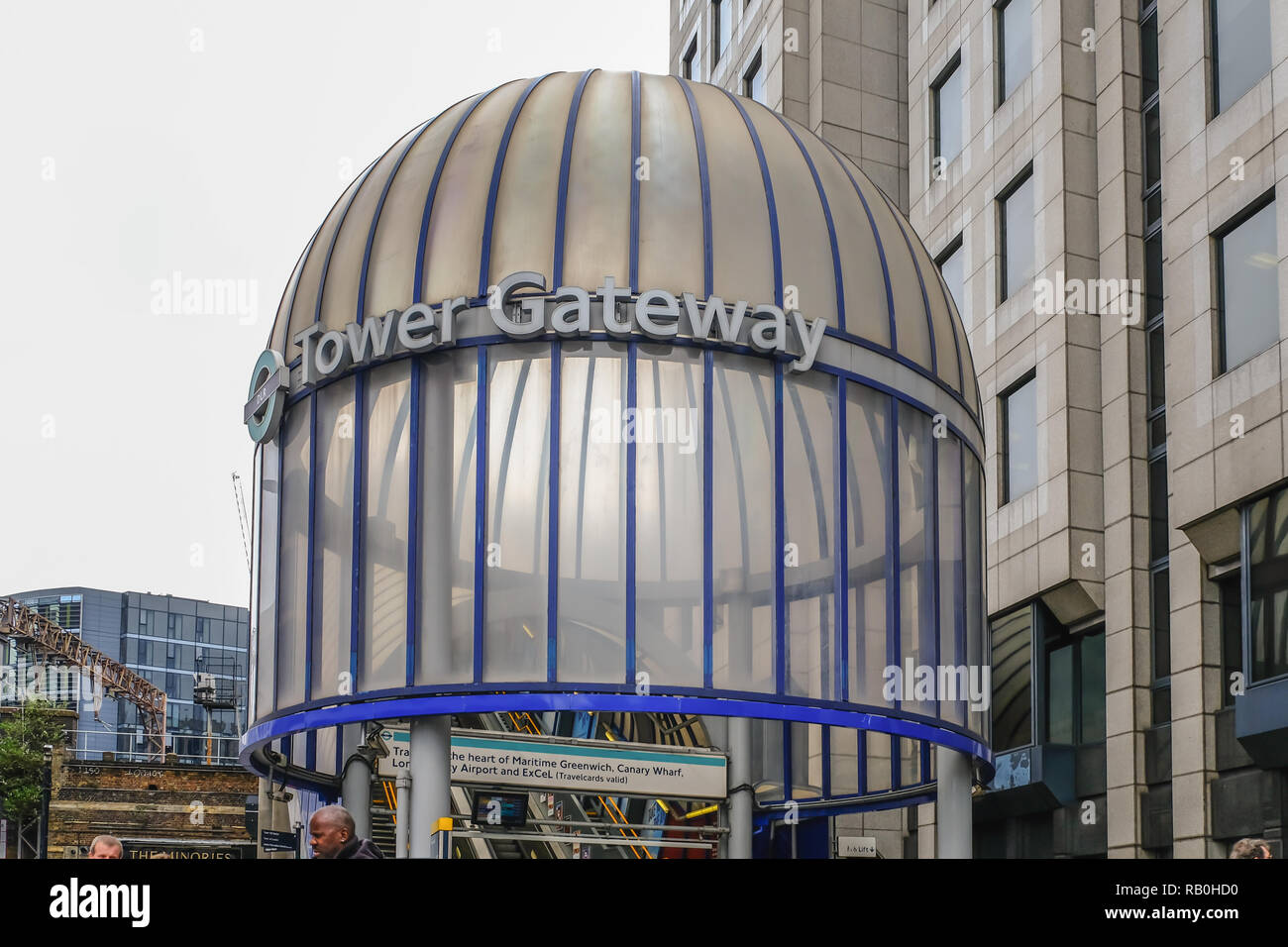 Tower gateway station hi-res stock photography and images - Alamy
