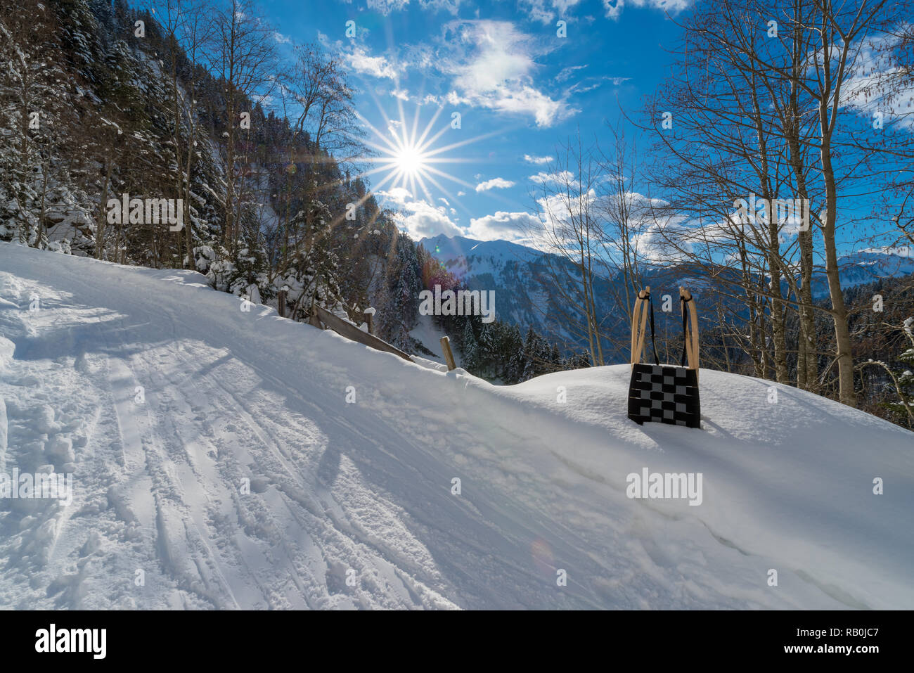 hiking around teh magic Belchen in the south of germany Stock Photo - Alamy
