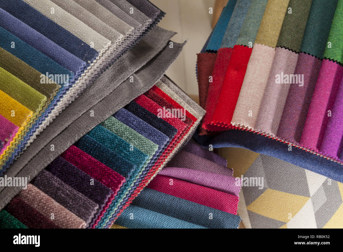 Samples of textiles hi-res stock photography and images - Alamy