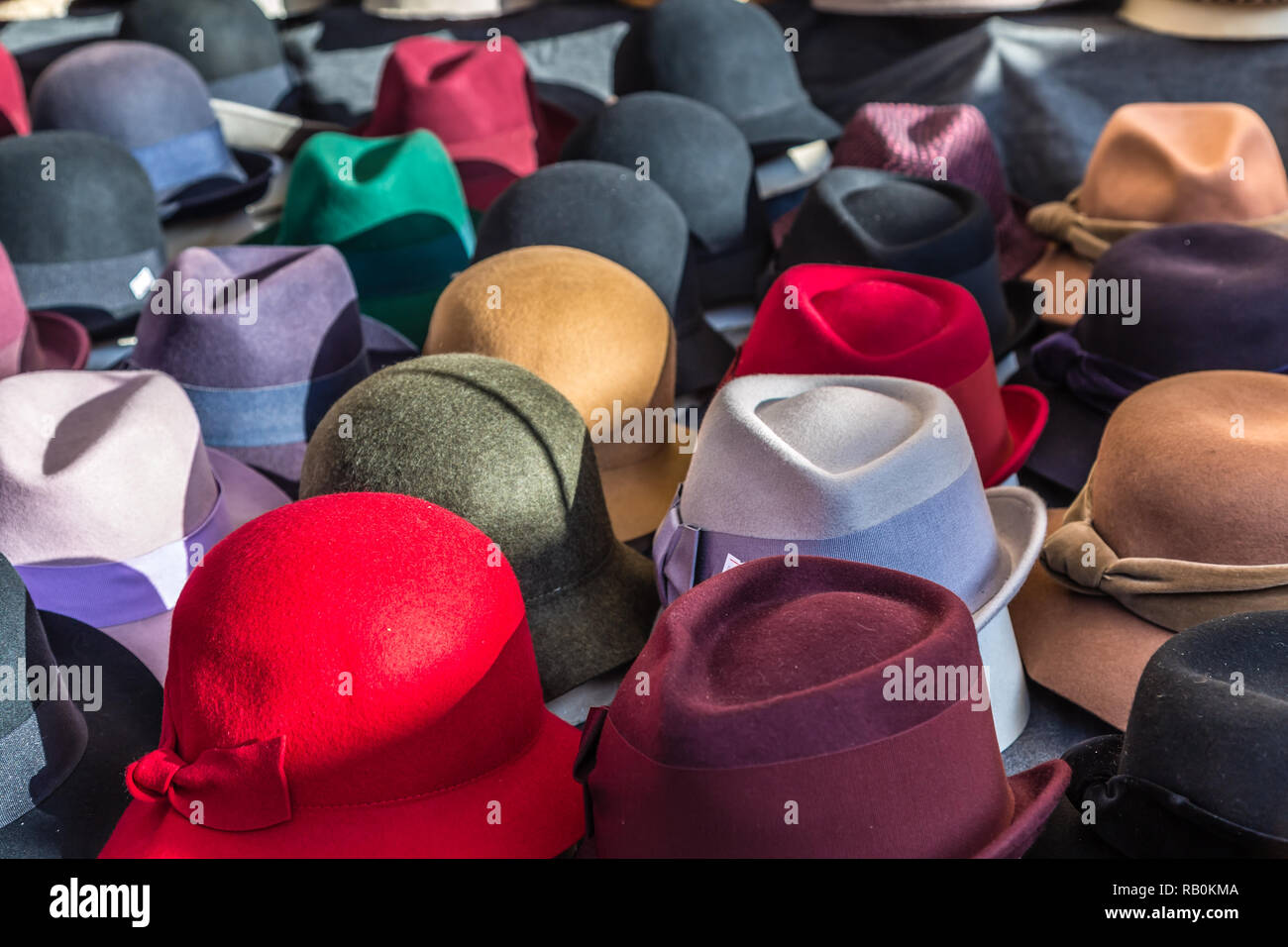 Derby hats hi-res stock photography and images - Alamy