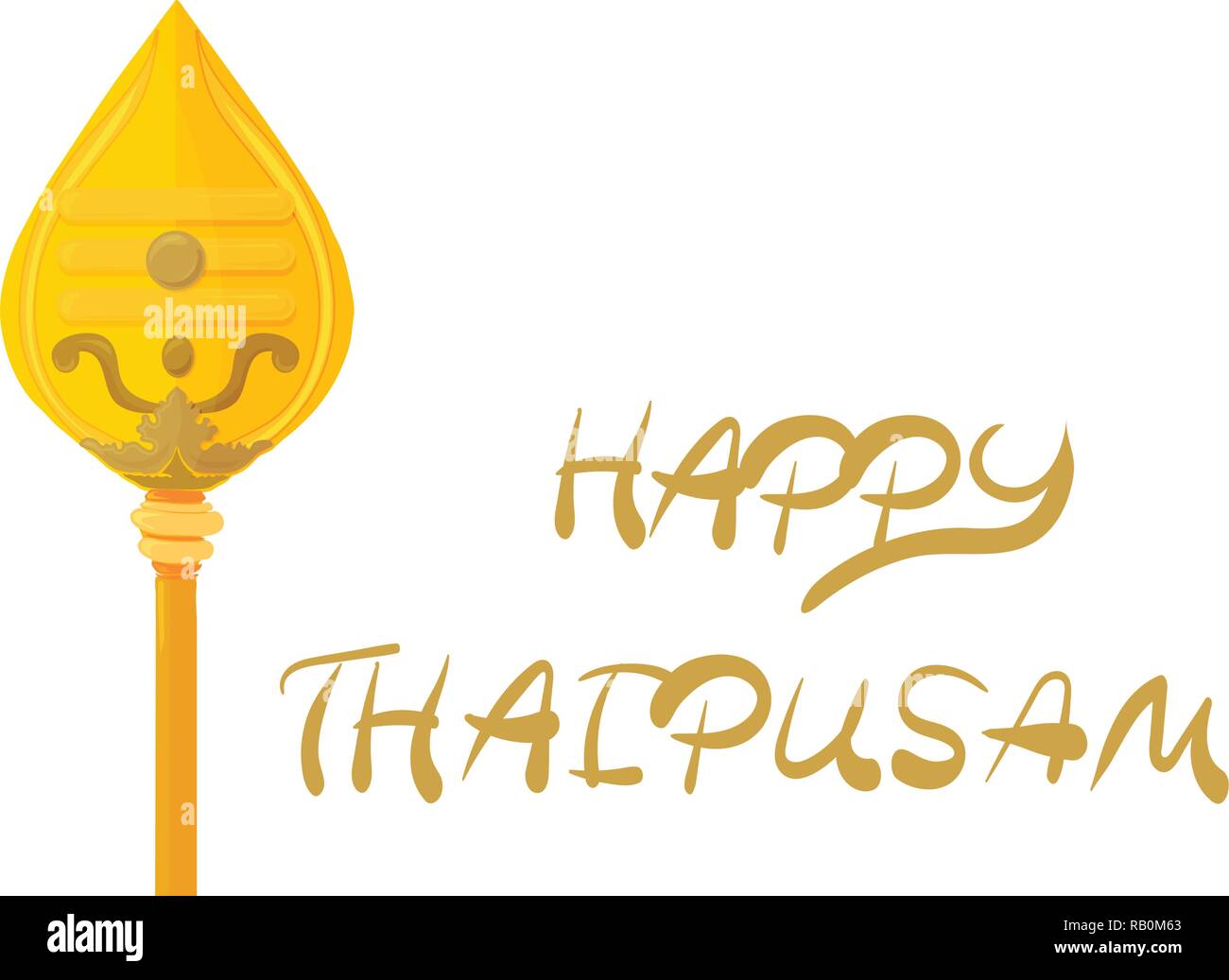 Vector illustration for Tamil community: Happy Thaipusam greeting card ...