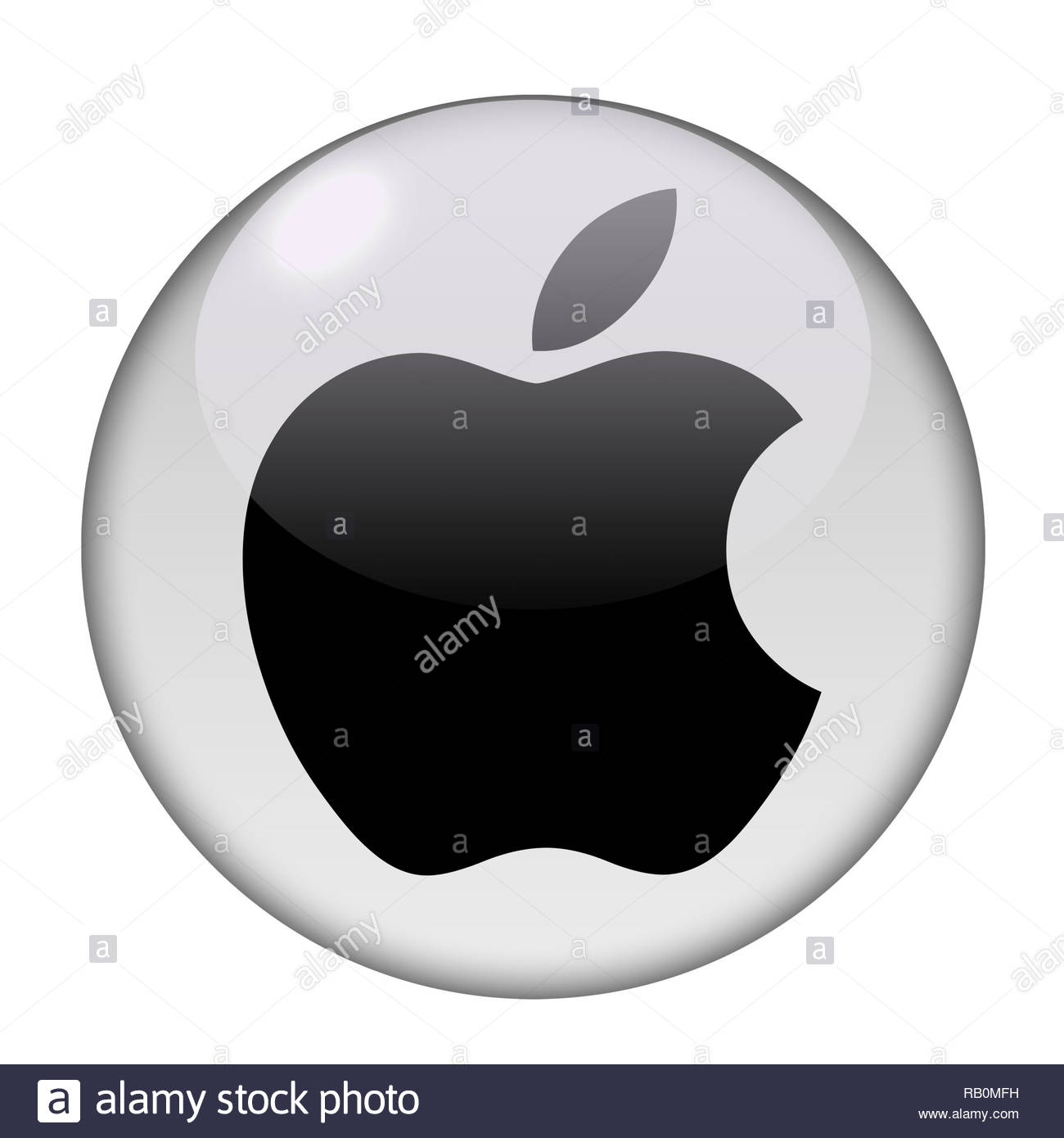 Iphone Apple Logo Stock Photos & Iphone Apple Logo Stock Images - Alamy