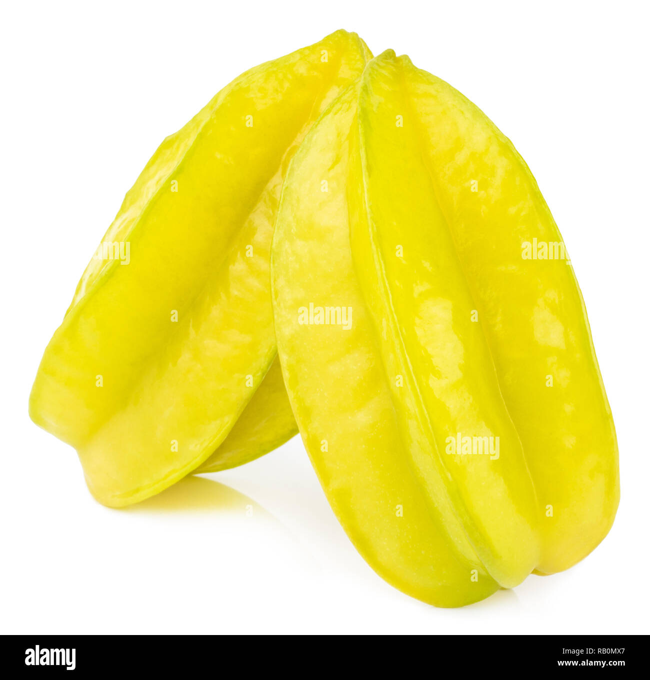 star fruit carambola or star apple ( starfruit ) isolated on white ...