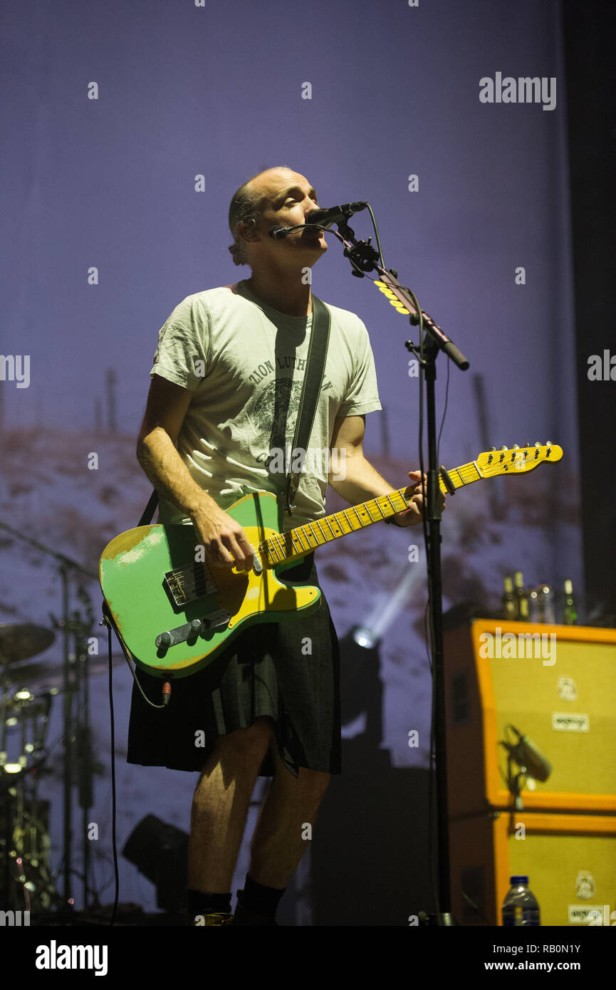 Fran Healy - frontman from indy band Travis performs at the SSE Hydro ... Fran Healy - frontman from indy band Travis performs at the SSE Hydro ...