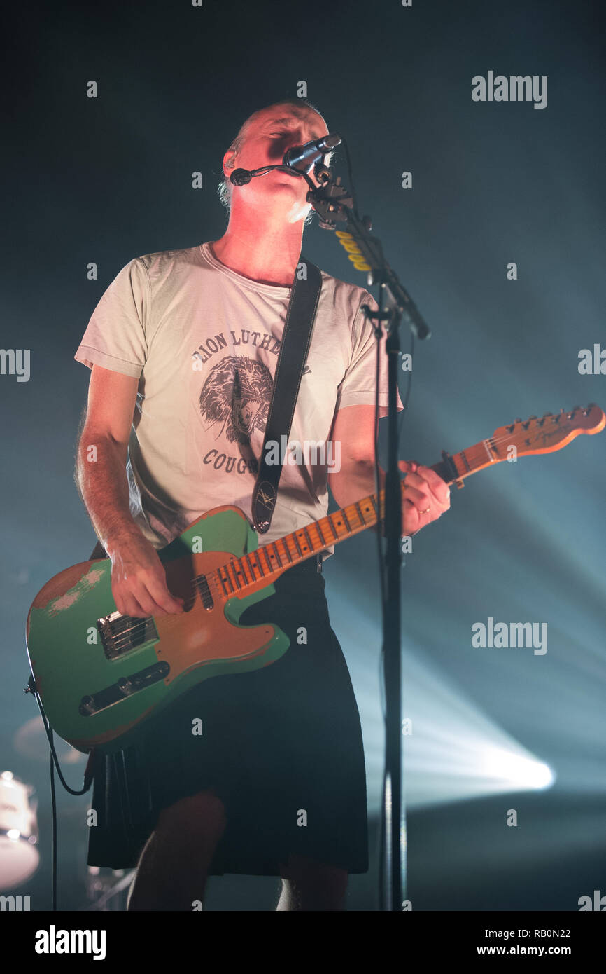 Fran healy the lead singer of rock band travis hi-res stock photography ...