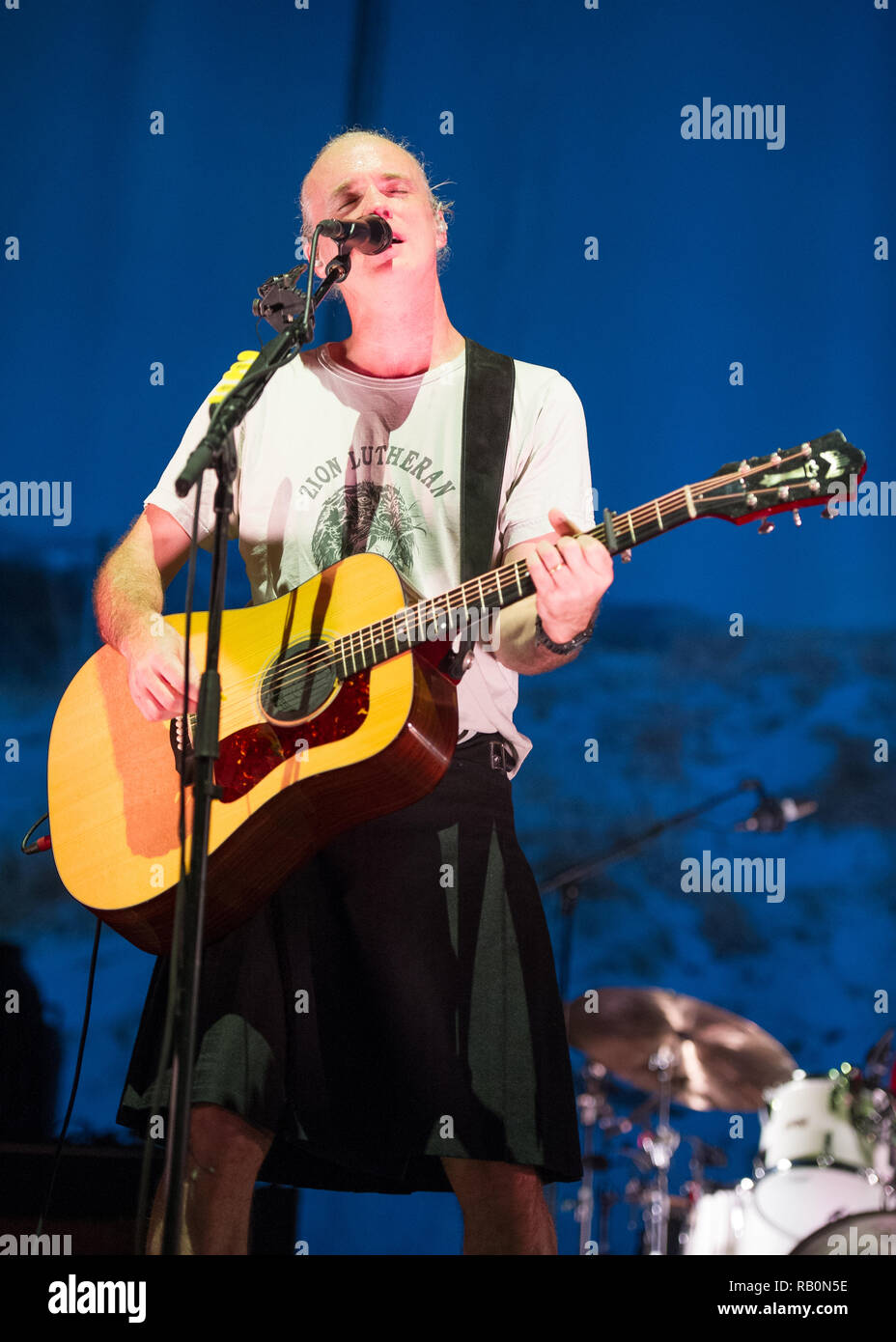Fran Healy - frontman from indy band Travis performs at the SSE Hydro ... Fran Healy - frontman from indy band Travis performs at the SSE Hydro ...