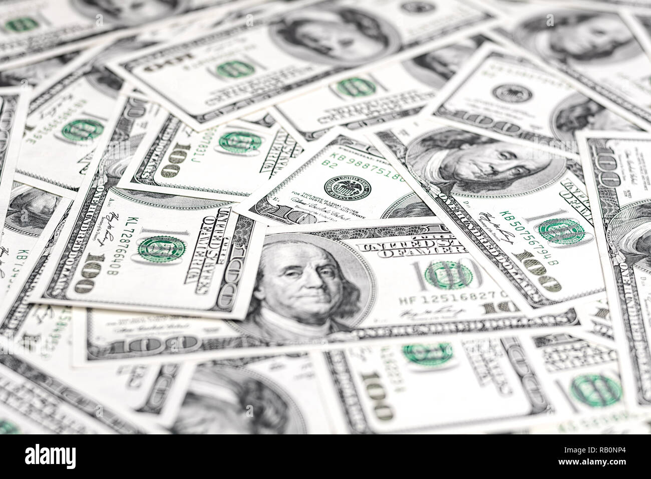 One hundred dollar bills. Money paper texture Stock Photo - Alamy