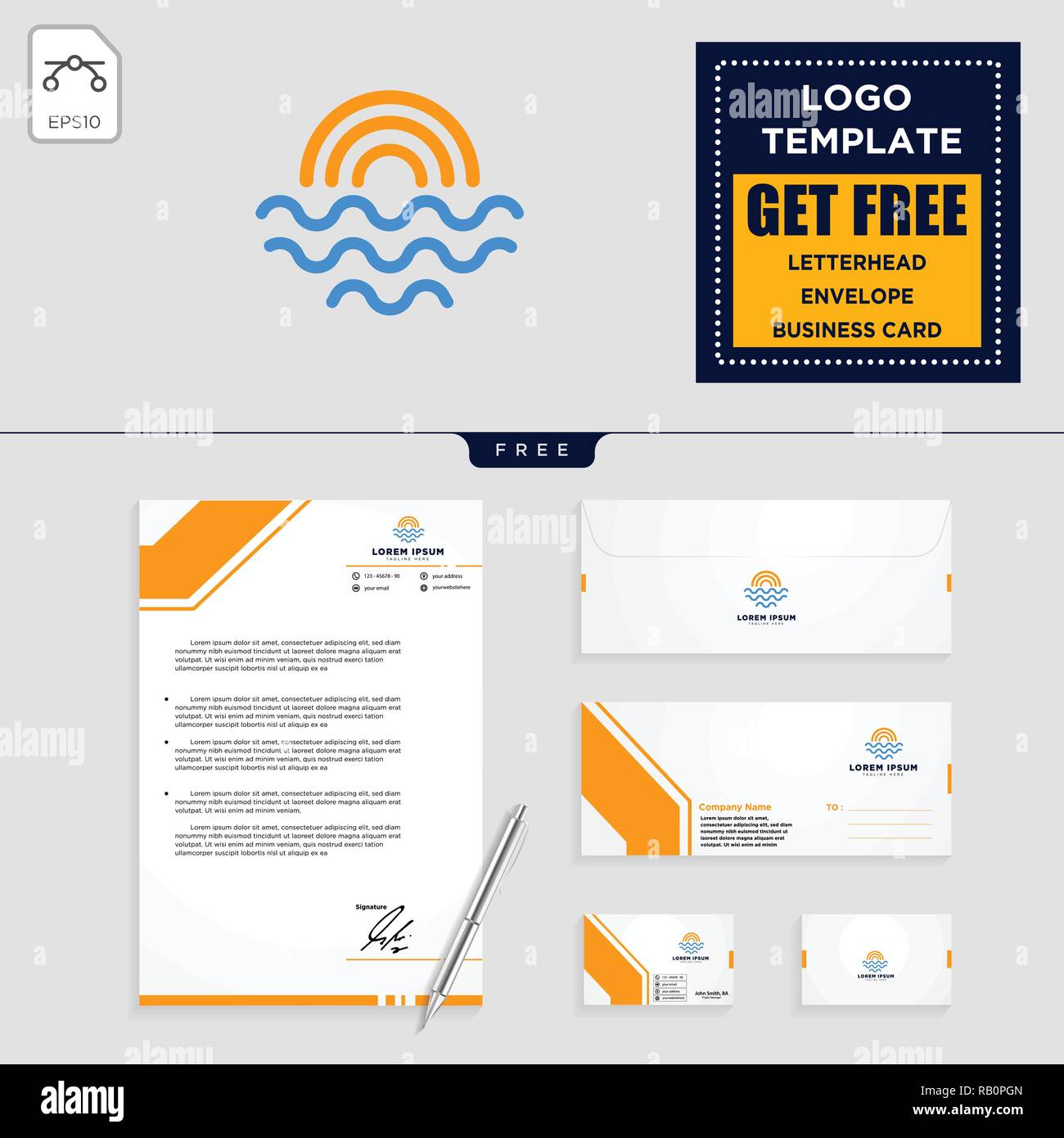 beach,landscape, holidays logo template vector illustration and free ...