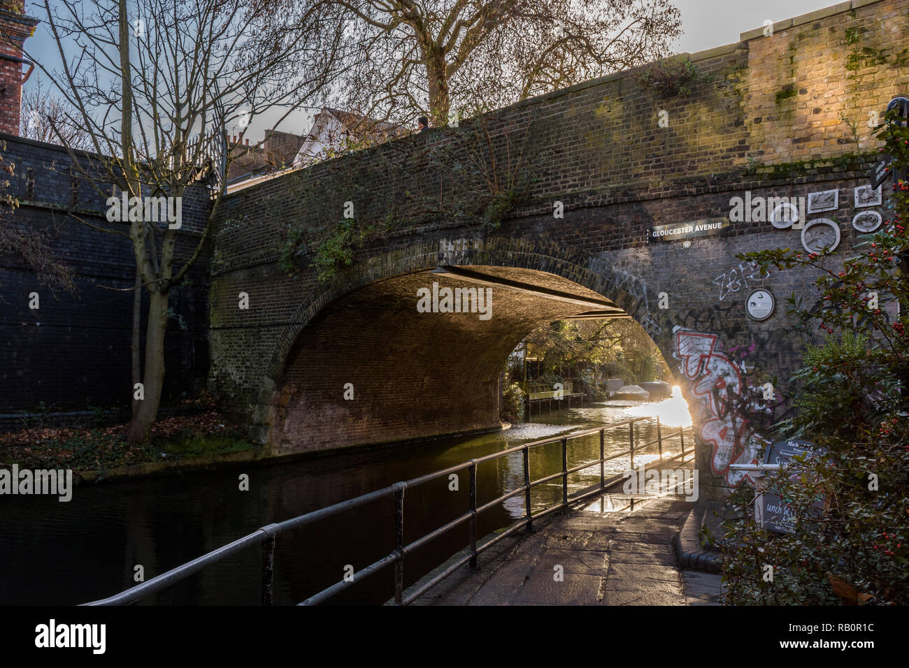 Regent's Canal Towpath Stock Photo - Alamy