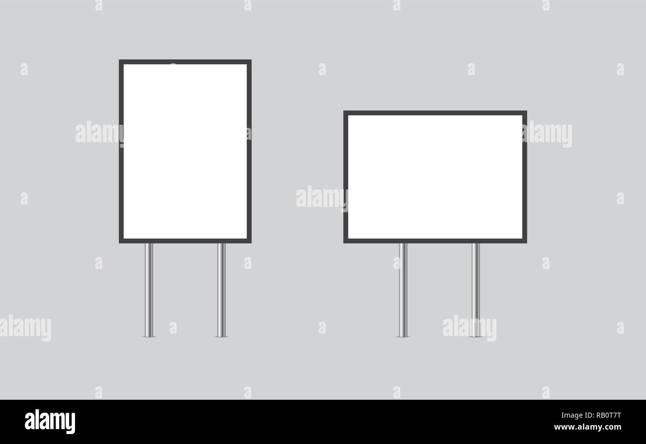 Hoarding boards Stock Vector Images - Alamy