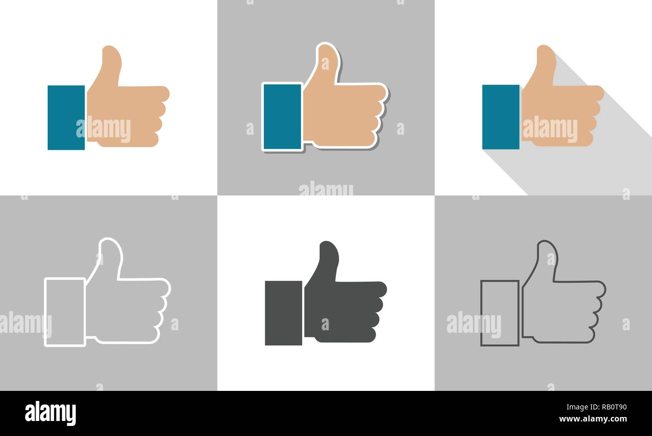 Like vector set Stock Vector Image & Art - Alamy