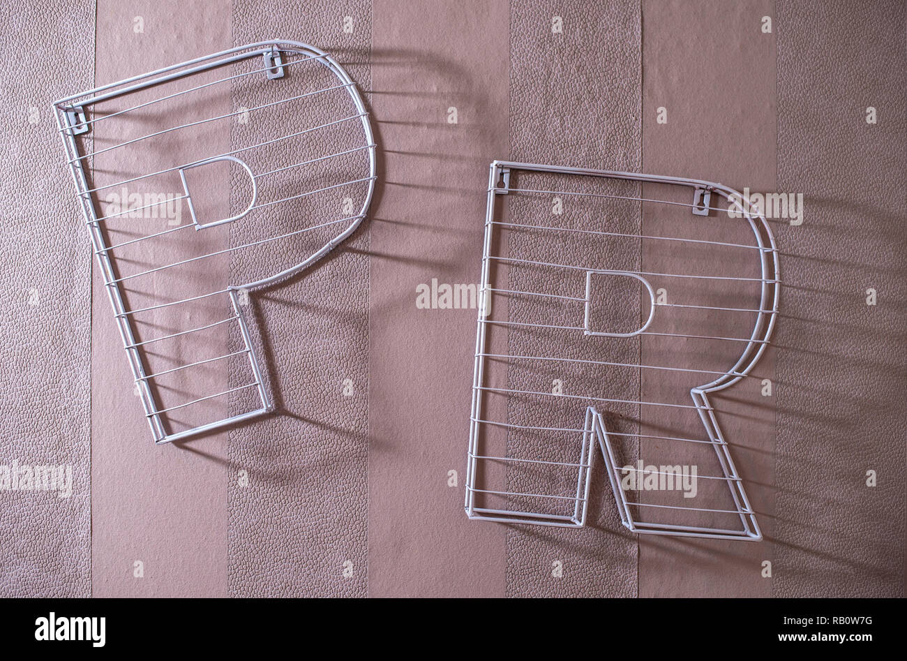 Public Relations concept with 3D letters PR made of stone. PR letters ...