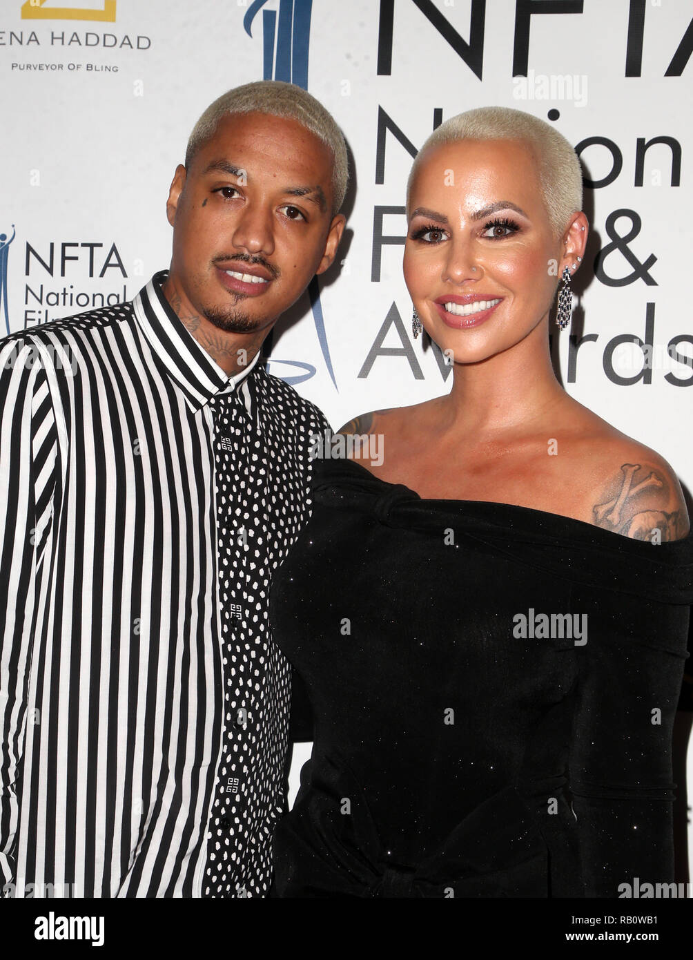 Alexander edwards amber rose hi-res stock photography and images - Alamy