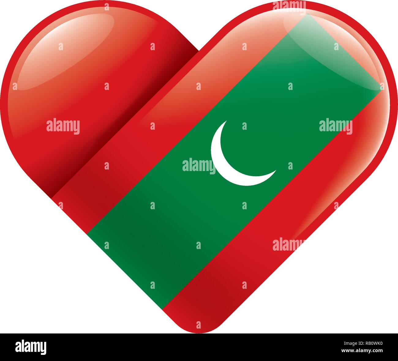 Maldives flag background Stock Vector Images - Alamy