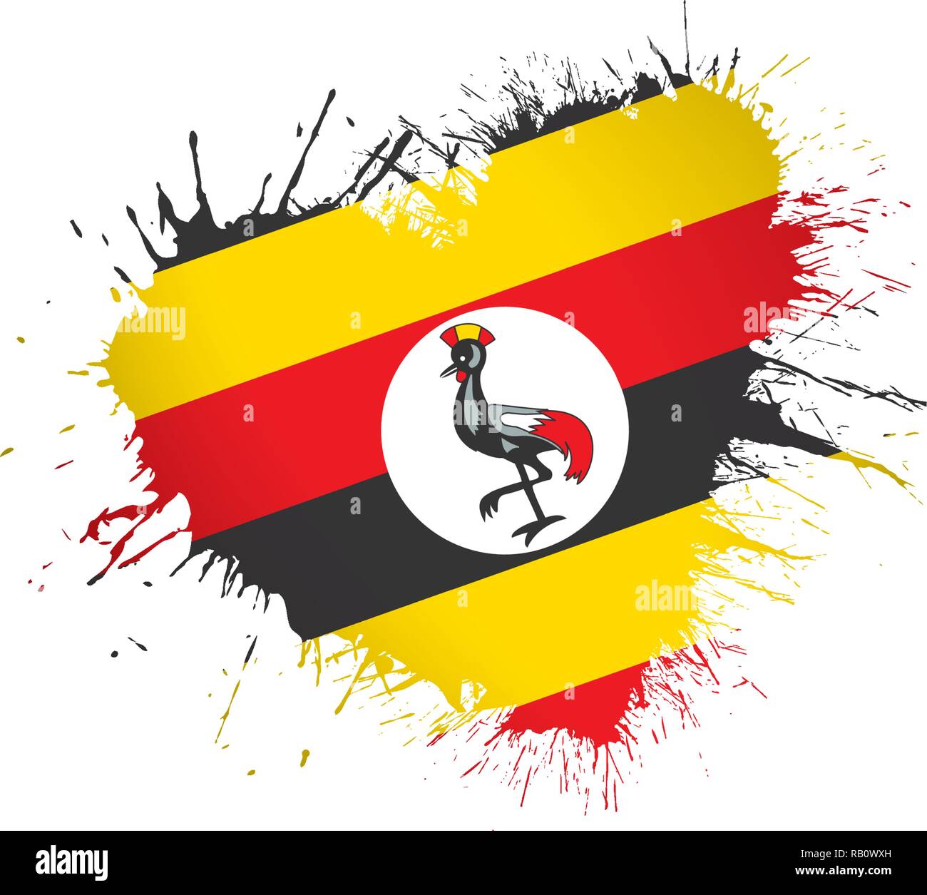 Ugandan art Stock Vector Images - Alamy