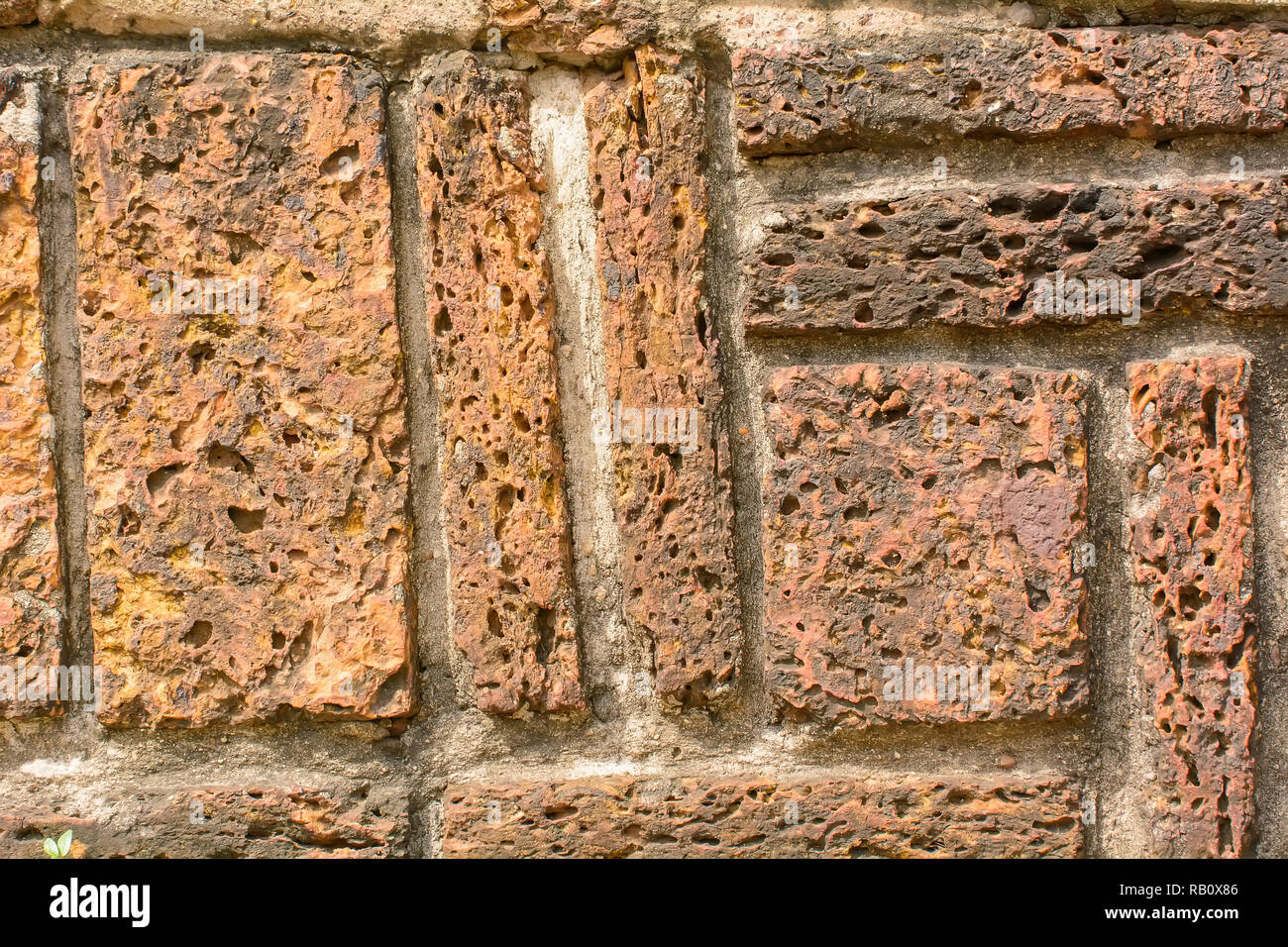 Stone wall texture made from stiff stone Stock Photo - Alamy