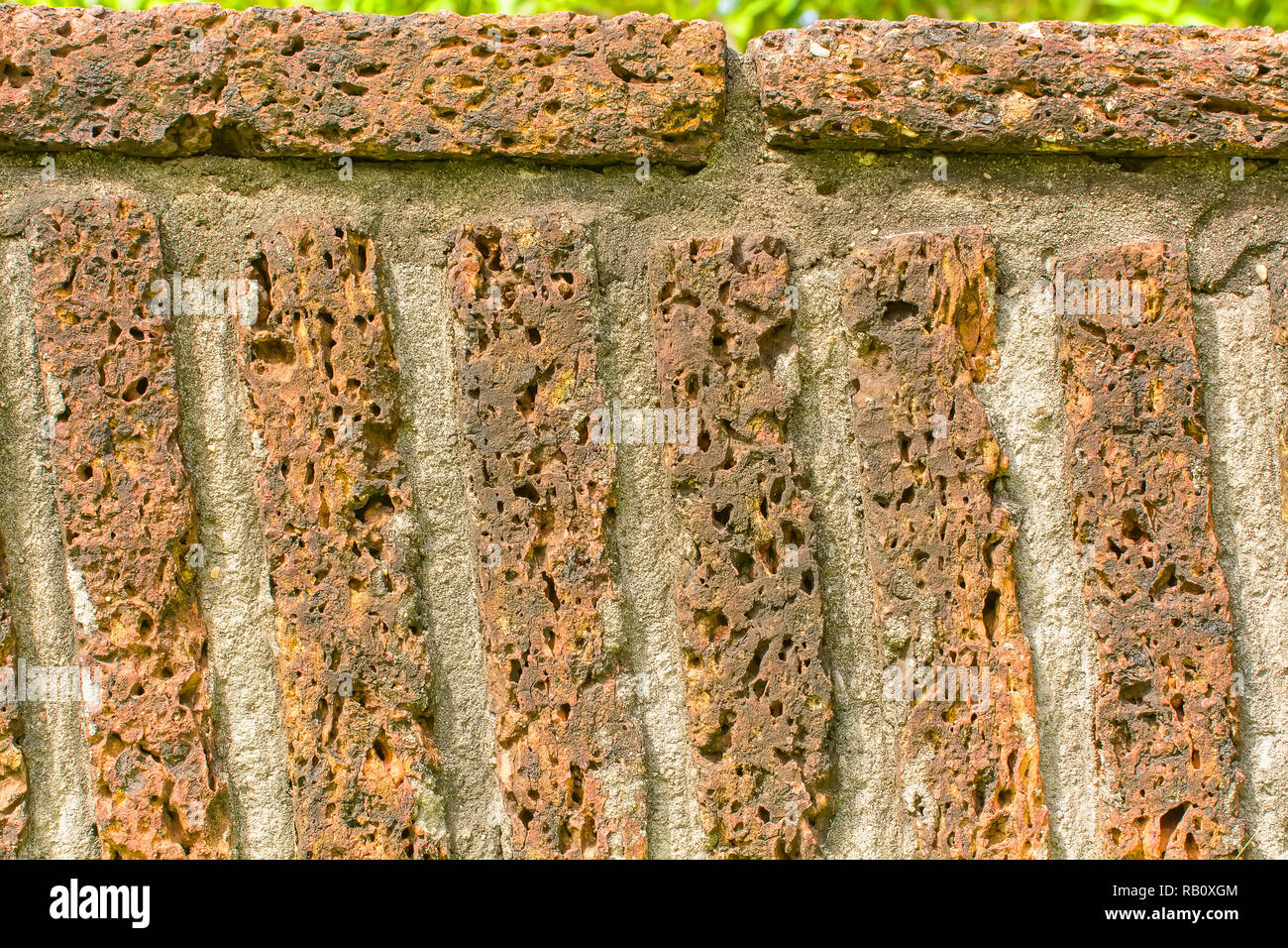 Stone wall texture made from stiff stone Stock Photo - Alamy