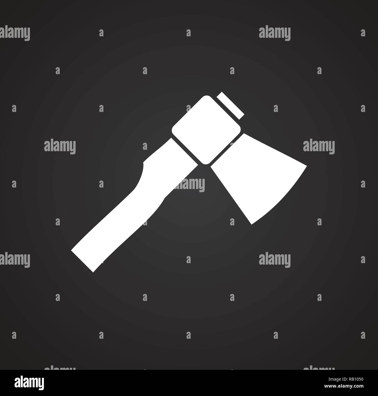 Tool icon on black background for graphic and web design, Modern simple ...