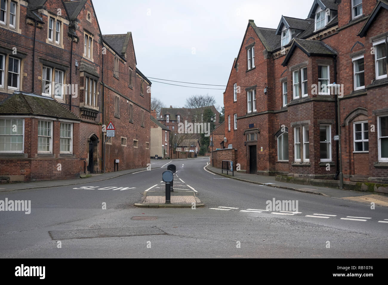Scene in Repton, Derbyshire, UK Stock Photo - Alamy