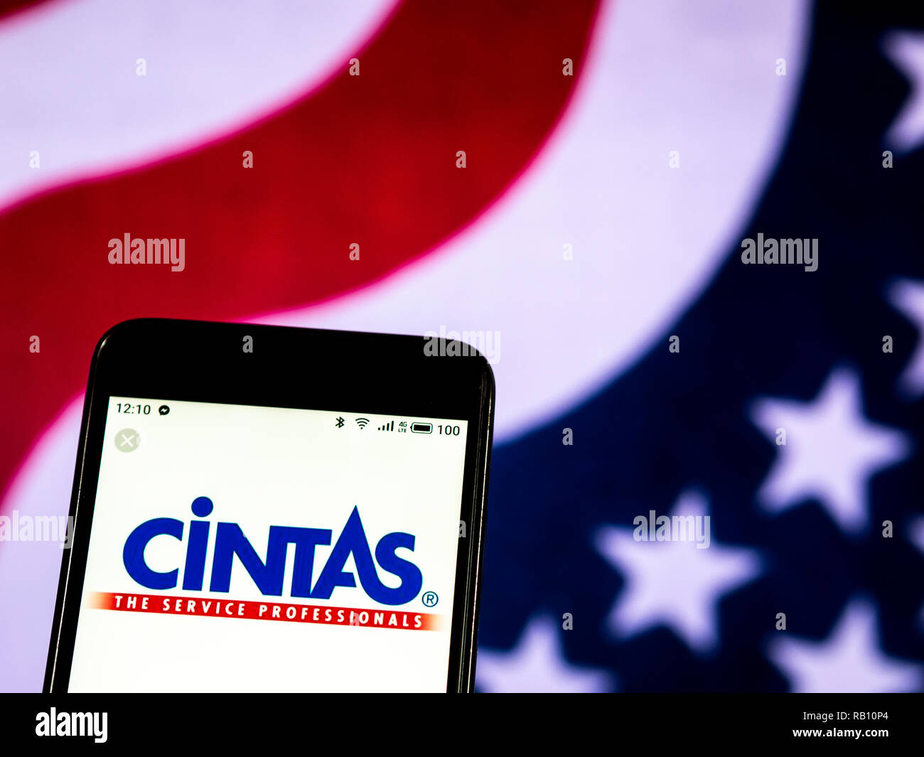 Cintas logo hi-res stock photography and images - Alamy