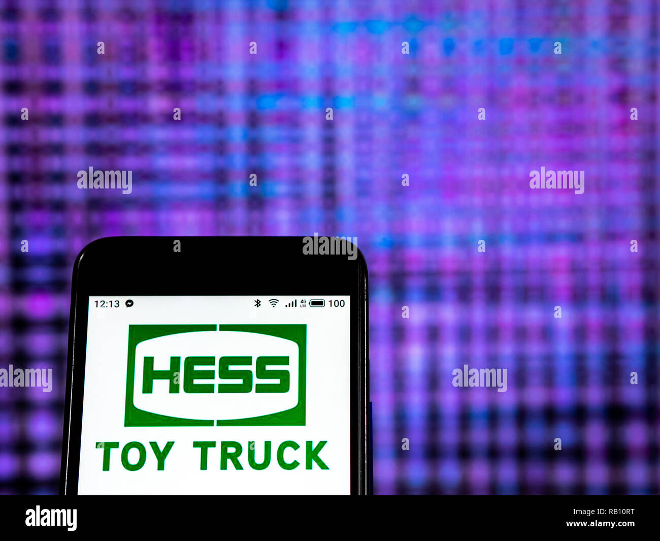 Hess truck toy hi-res stock photography and images - Alamy