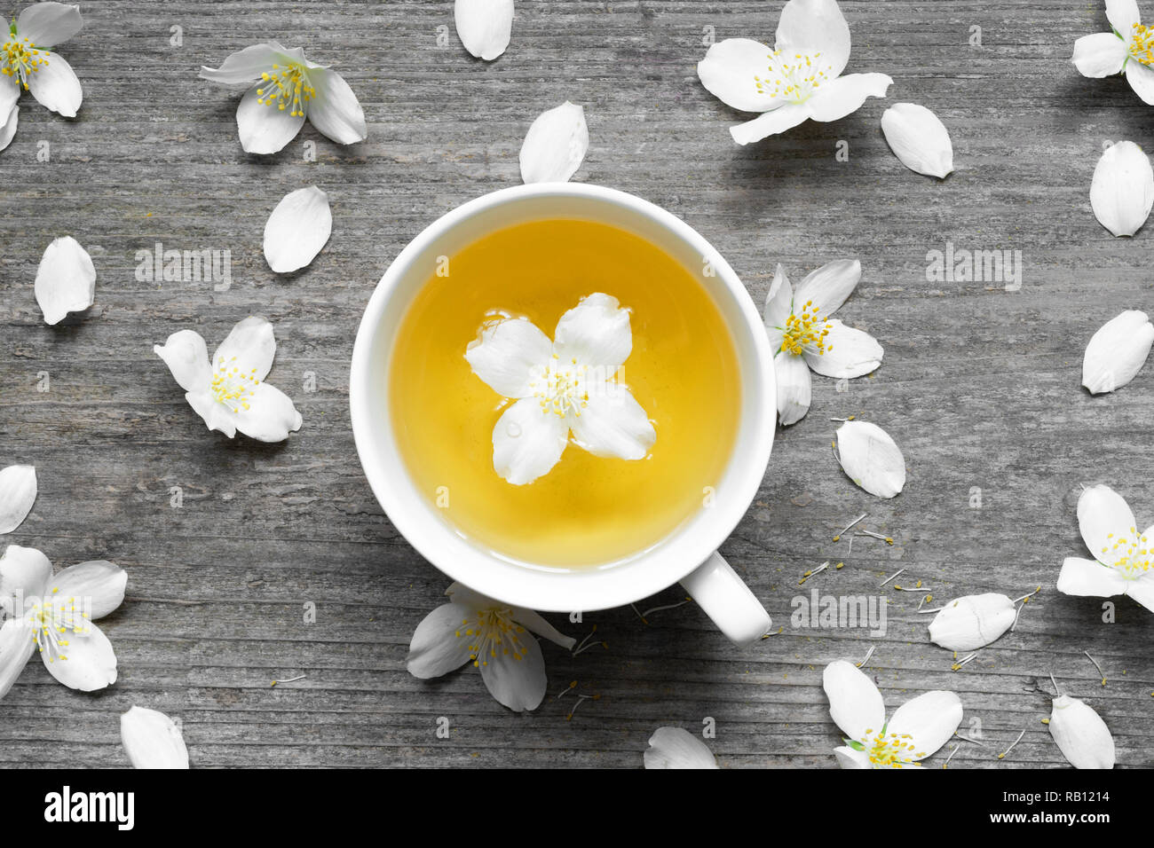 Herbal tea jasmine hi-res stock photography and images - Alamy