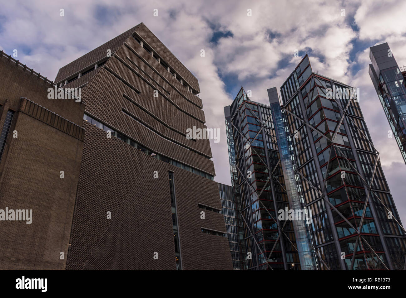Views outside Tate Modern, London, United Kingdom Stock Photo - Alamy
