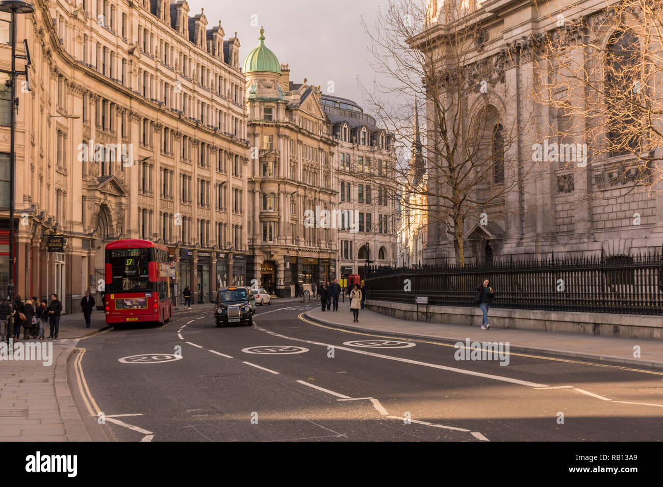 People walking on the footpath, London, United Kingdom Stock Photo - Alamy