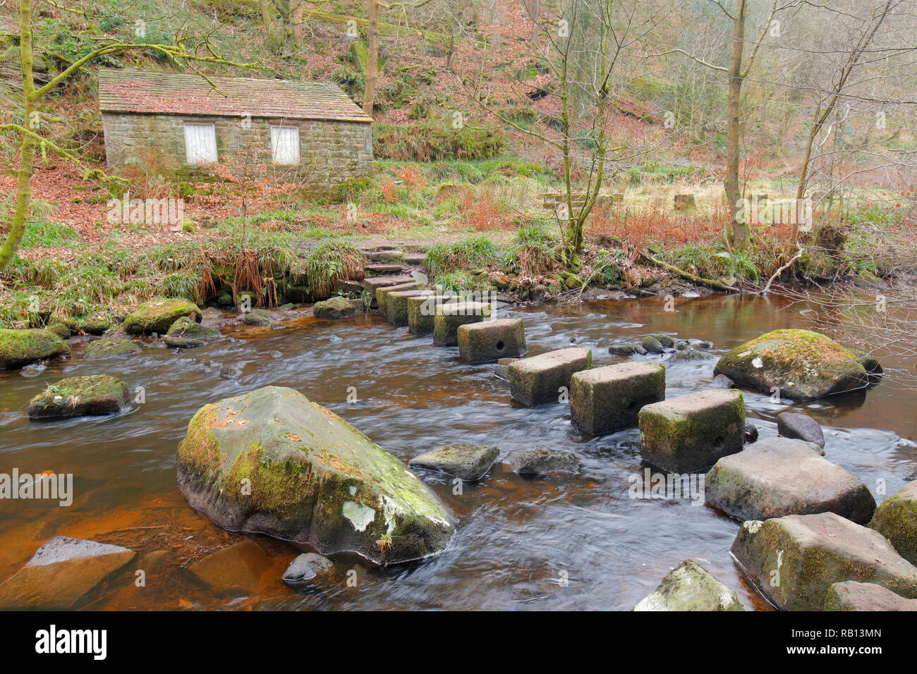 Hardcastle crags stones hi-res stock photography and images - Alamy