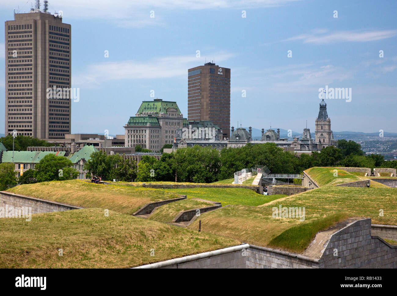 Citadelle fort quebec hi-res stock photography and images - Alamy