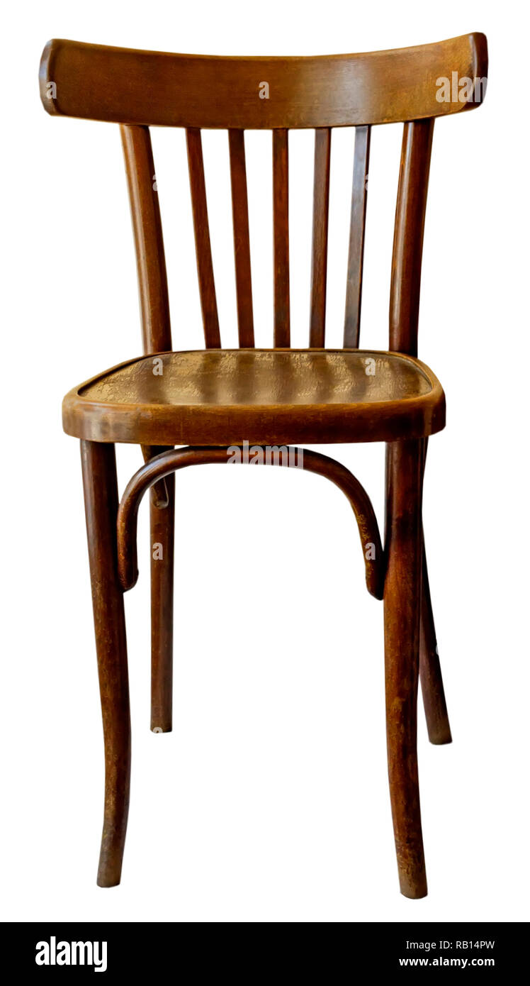 An old chair isolated on a white background,Armenia Stock Photo - Alamy