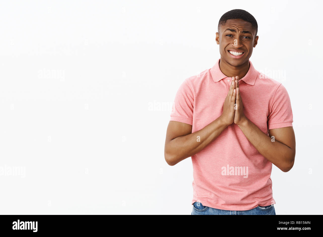 Please really need your help. Charming sincere african american young ...