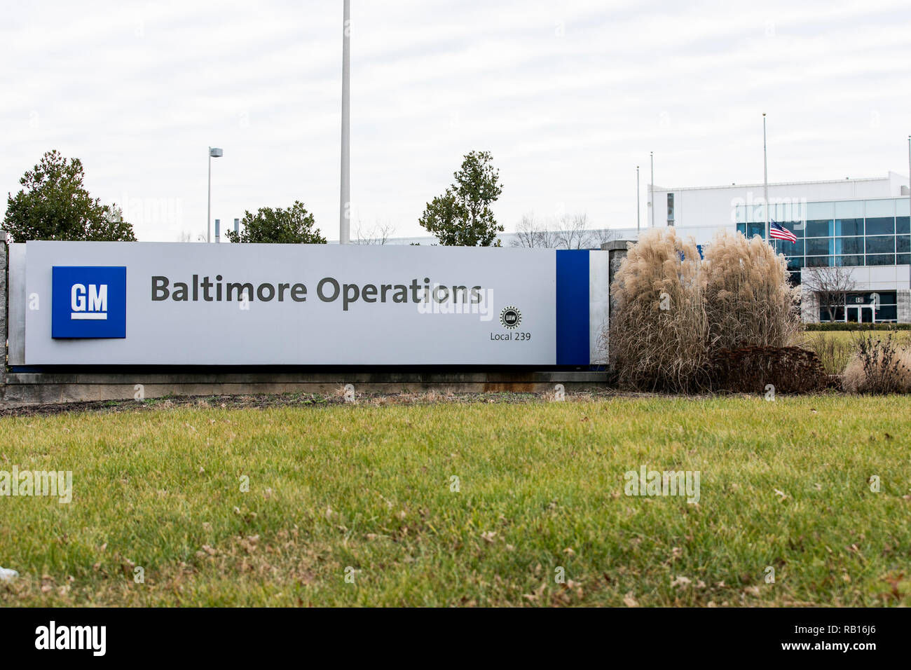 Gm plant in baltimore hi-res stock photography and images - Alamy