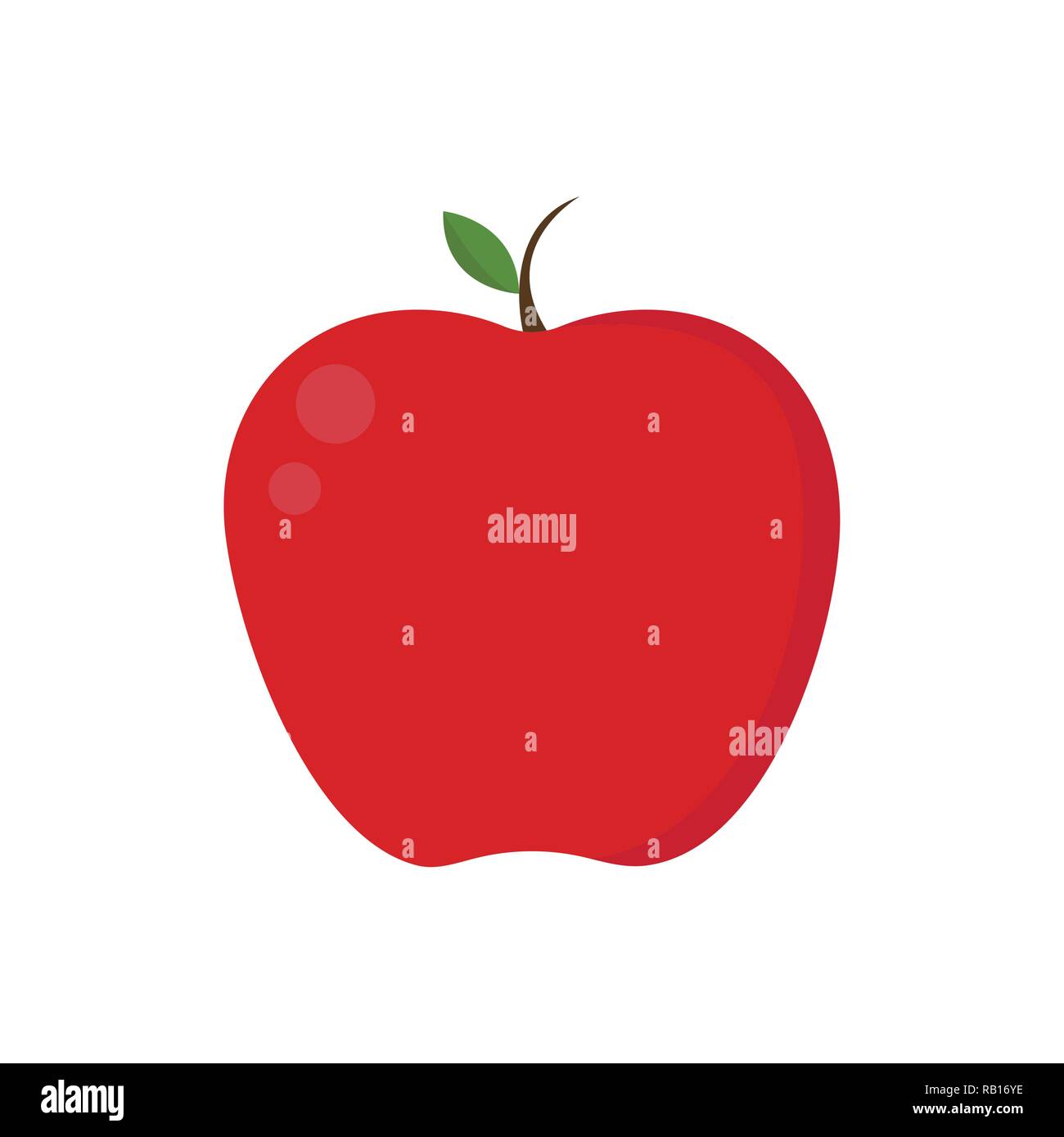 Cross section an apple Stock Vector Images - Alamy