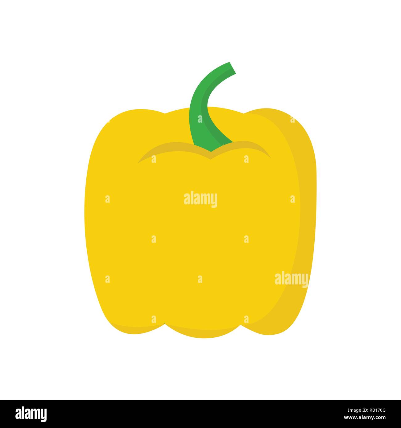 Paprika icon on white background for graphic and web design, Modern ...