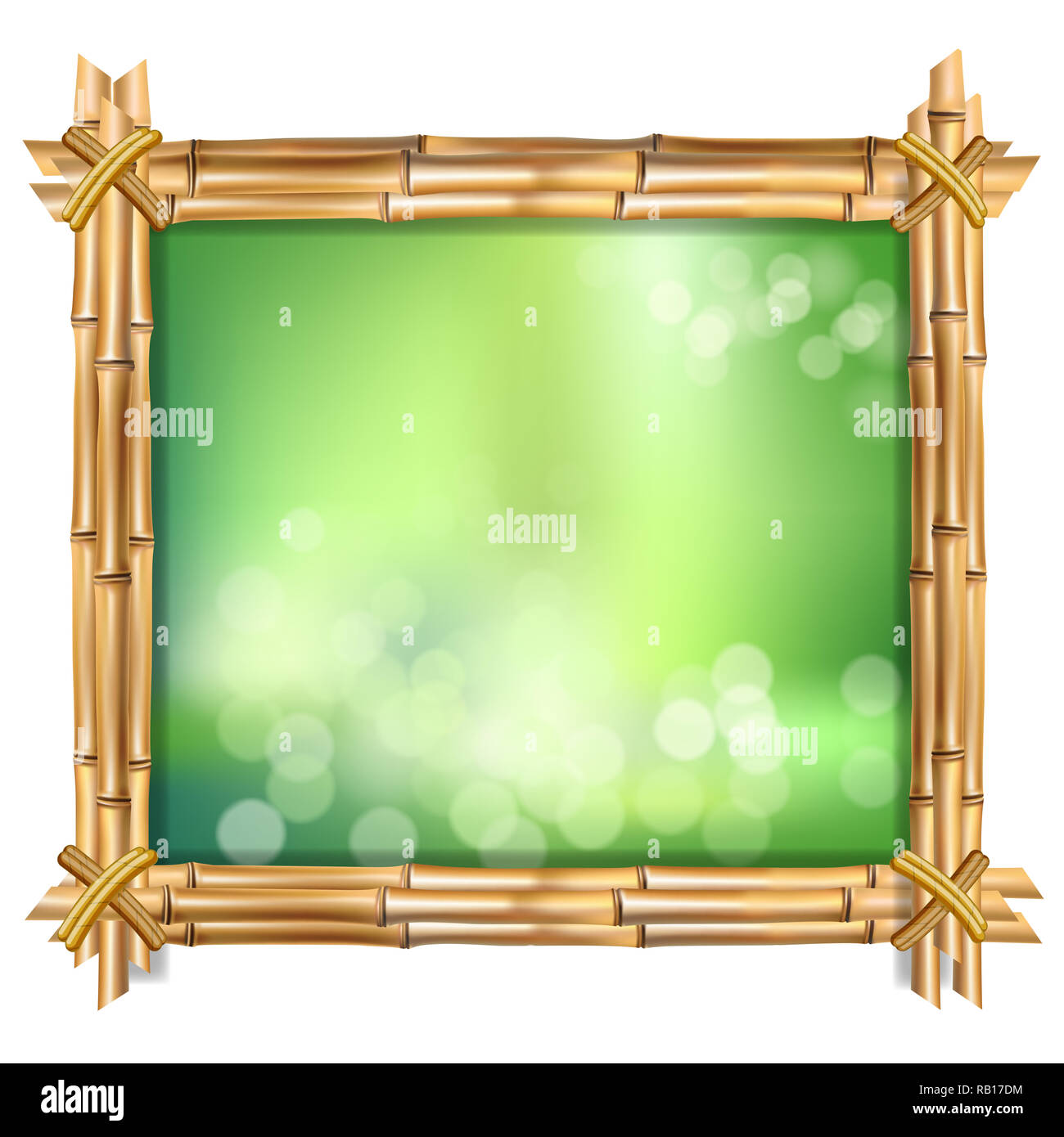 Bamboo Frame Wallpaper