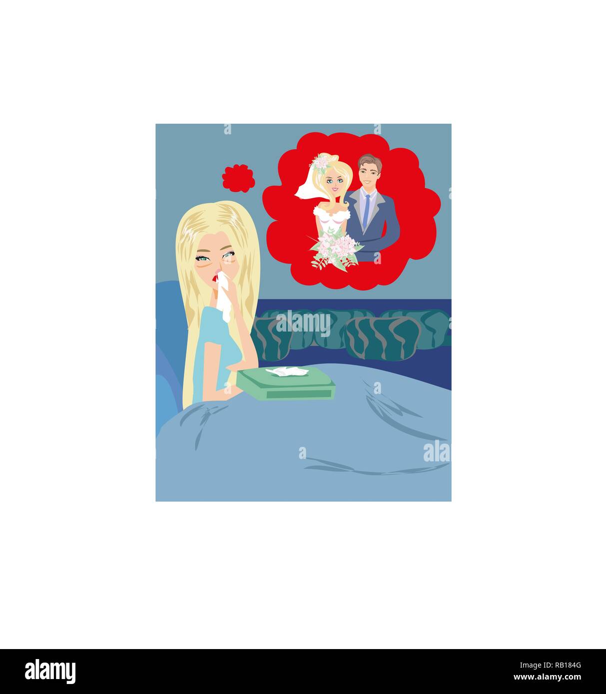 Girl boy lying on Stock Vector Images - Alamy