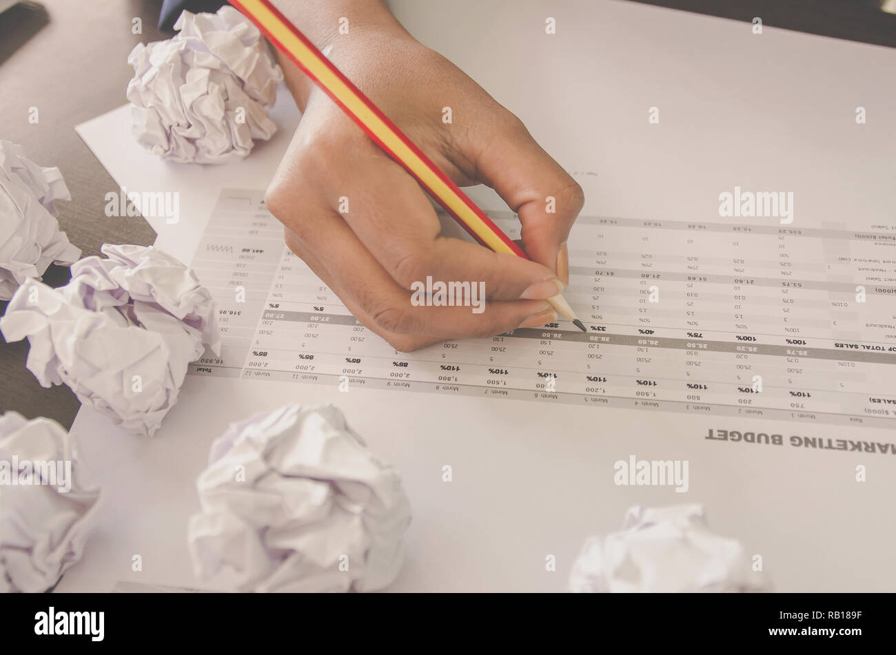 Crumpled paper on floor hi-res stock photography and images - Alamy