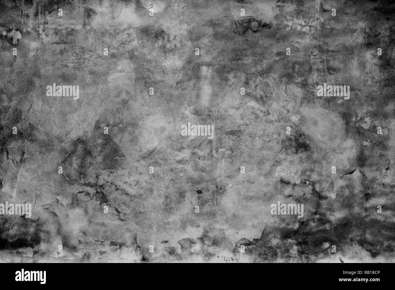 Grunge dark grey concrete cement wall Stock Photo - Alamy