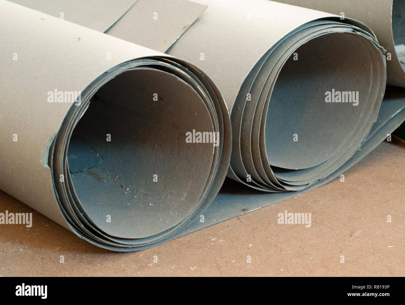 Pith flooring for laying of laminate or a parquet board Stock Photo - Alamy
