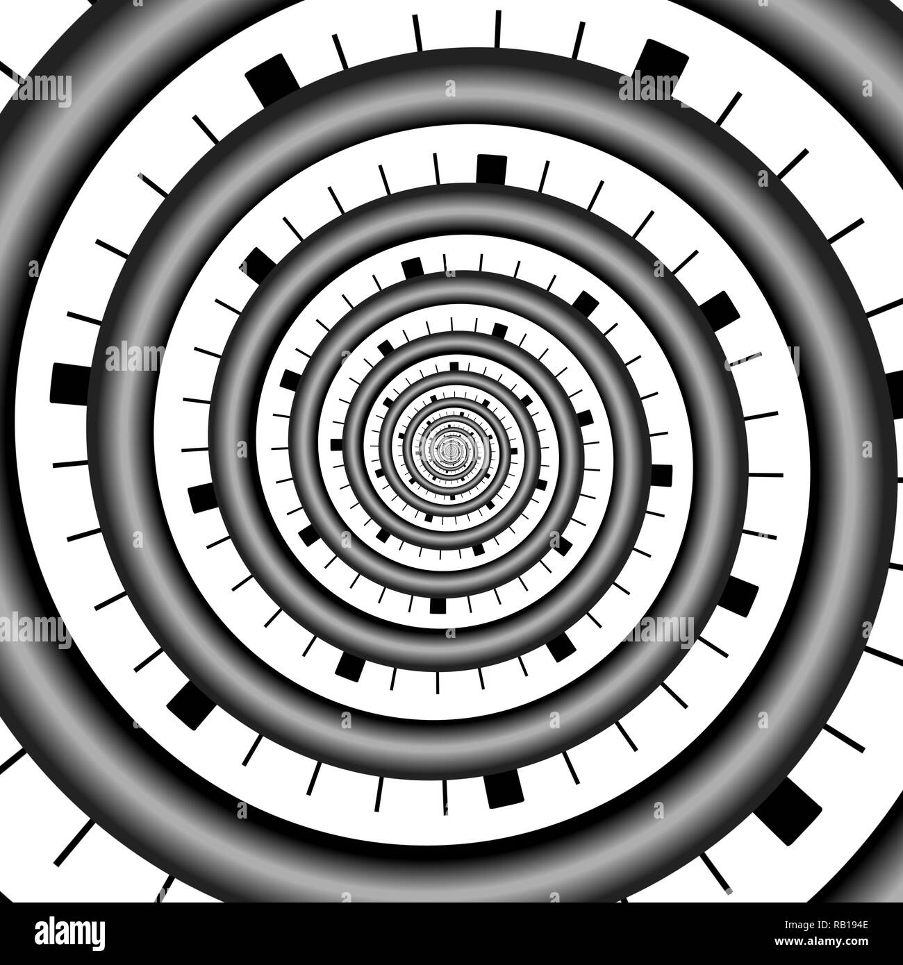 Abstract infinity spirals Stock Photo - Alamy