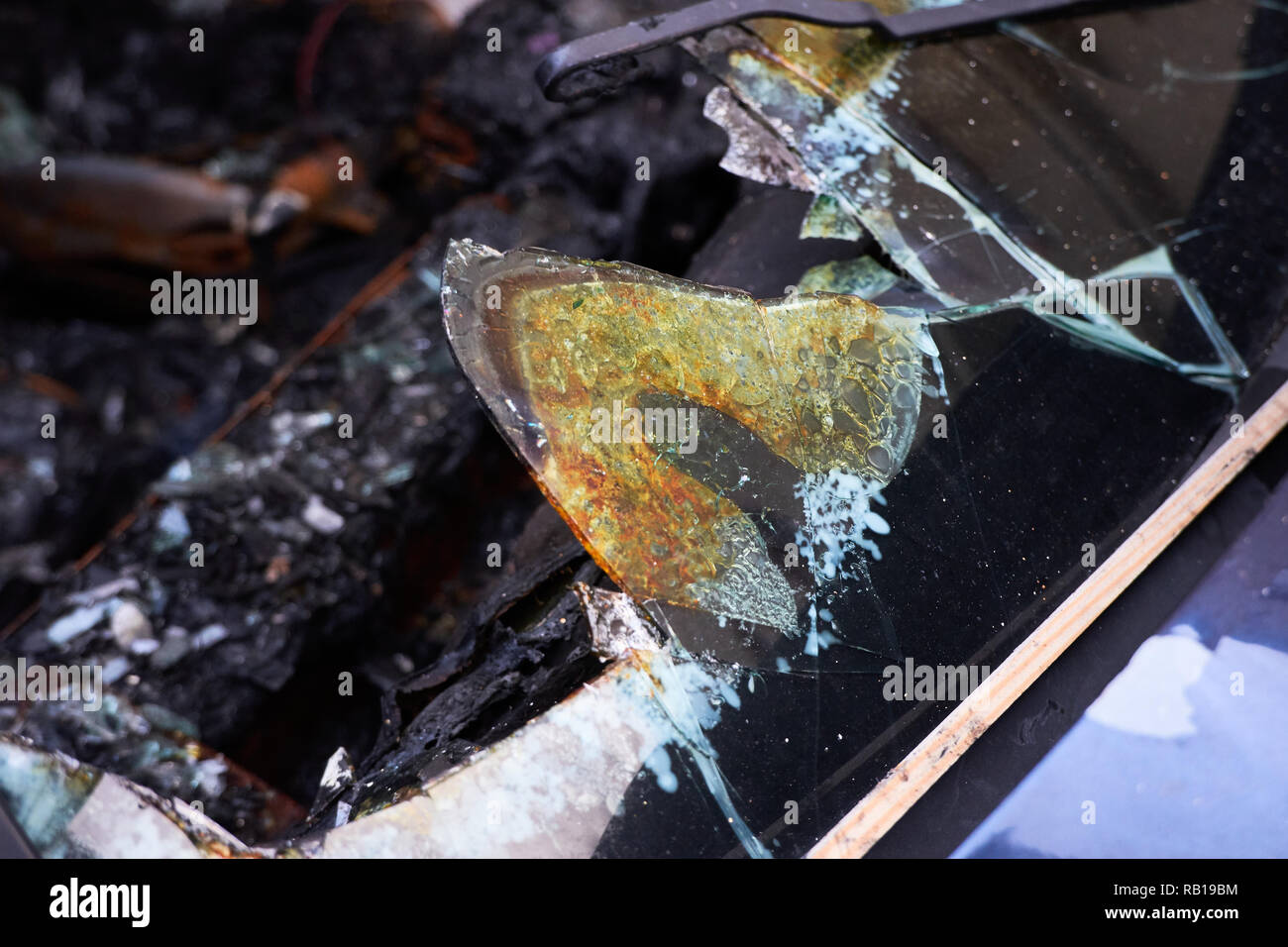 Interior abandoned car scrap hi-res stock photography and images - Alamy