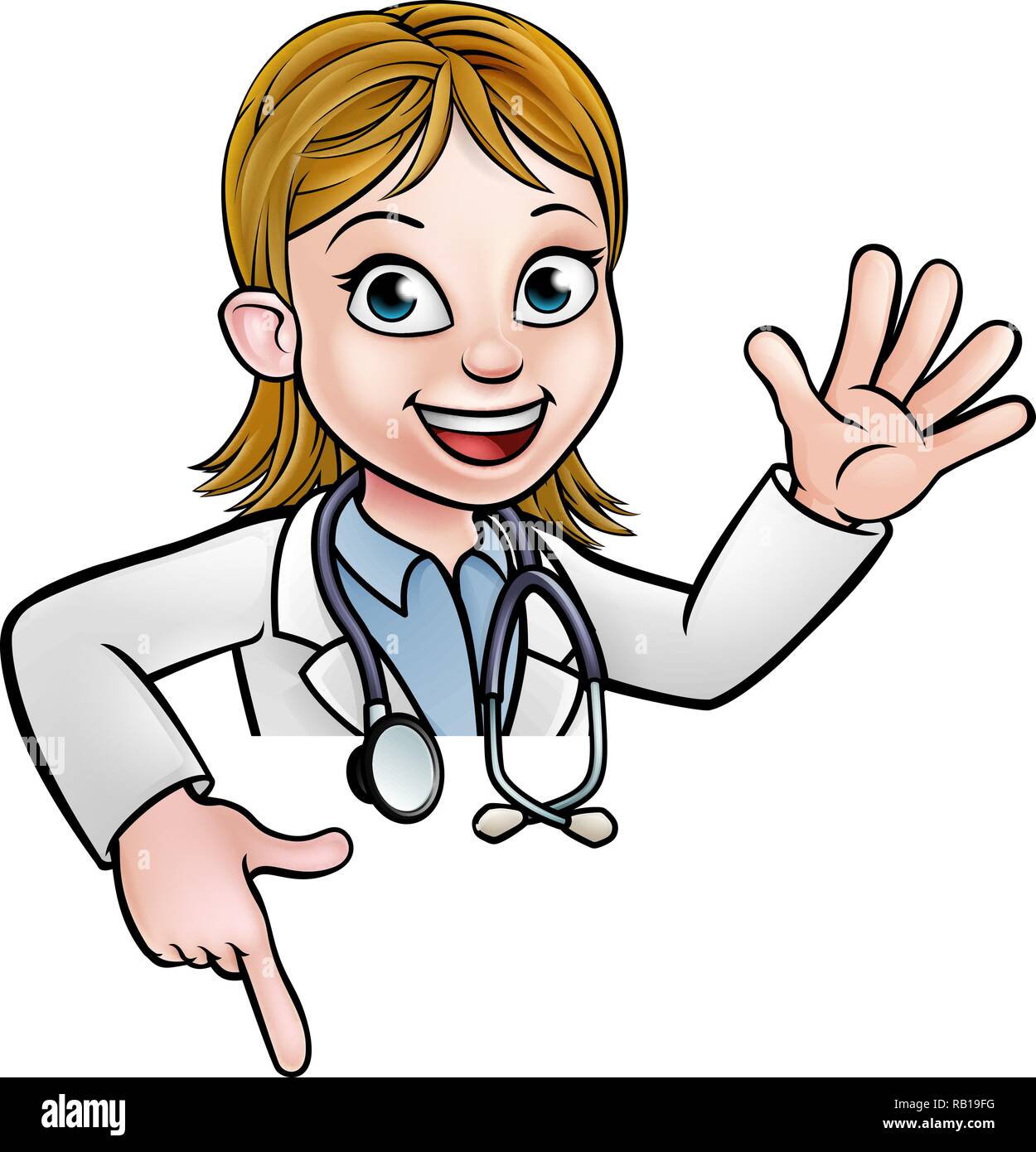 Pointing above Stock Vector Images - Alamy