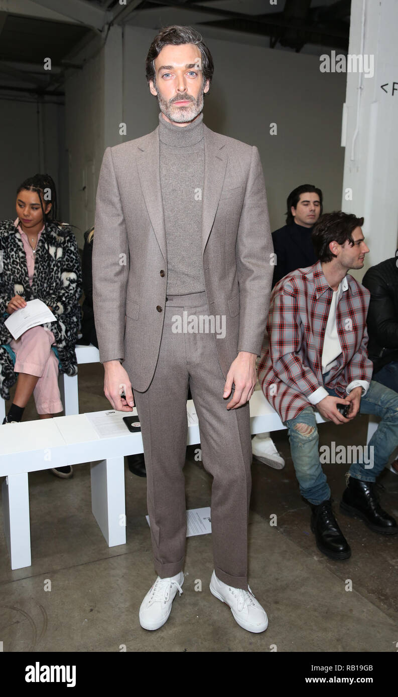 Richard Biedul on the front row during the PRIVATE POLICY presented by ...