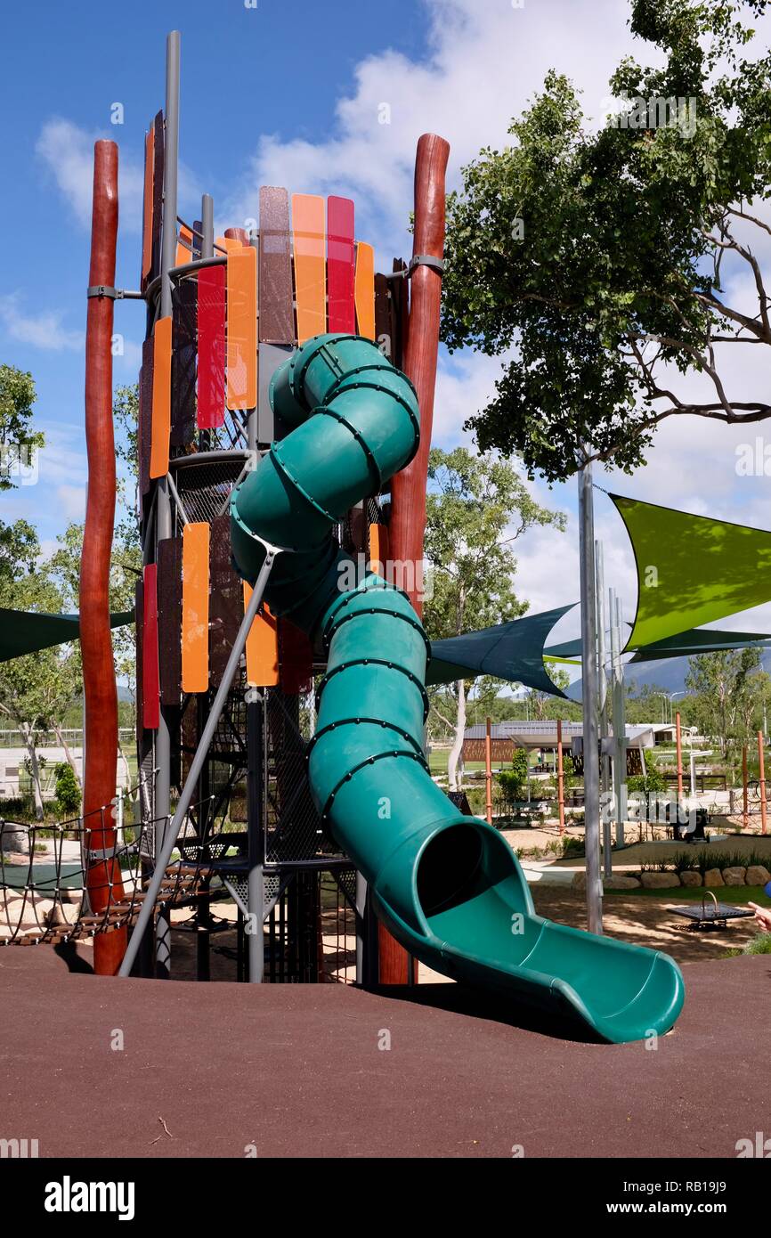 Wadda Mooli Park Playground, Townsville, QLD, Australia Stock Photo - Alamy