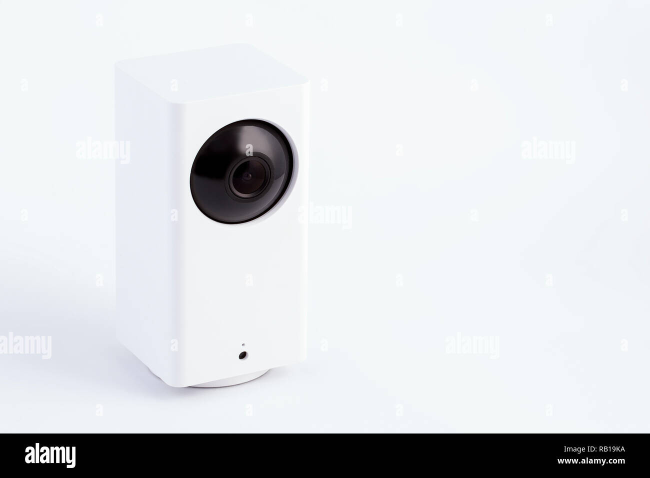White security CCTV Camera or surveillance Stock Photo - Alamy
