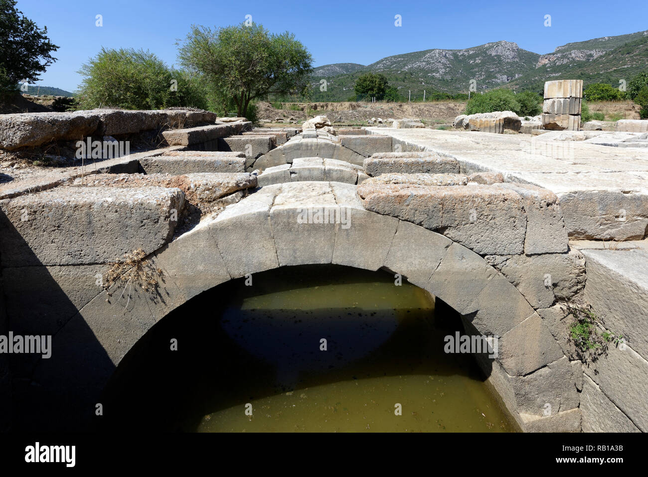Claros temple hi-res stock photography and images - Alamy