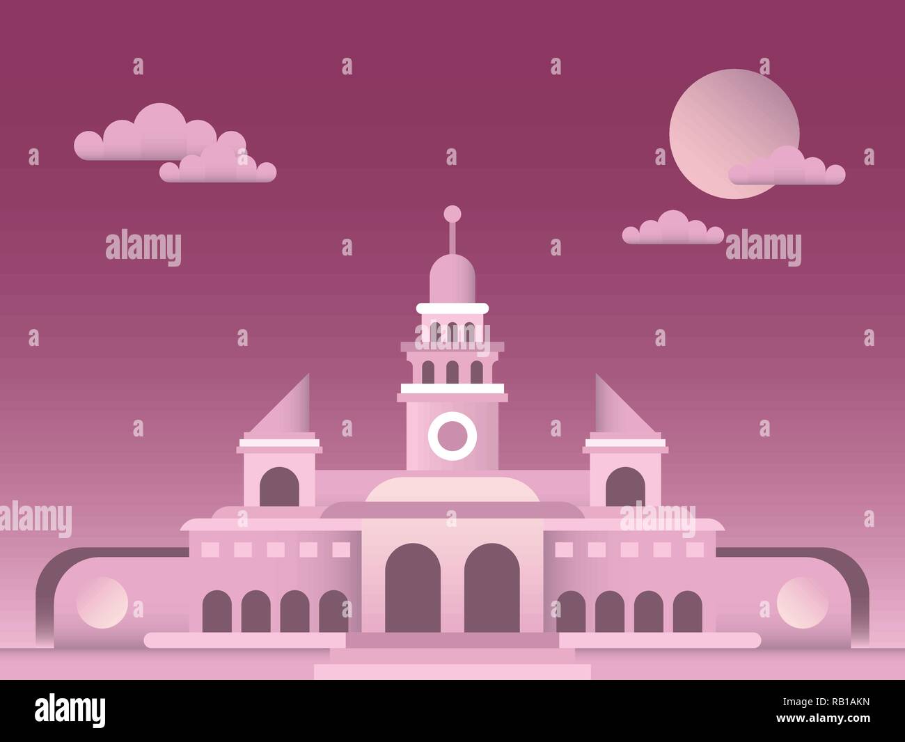 Palace Vector Vectors Stock Photos & Palace Vector Vectors Stock Images ...